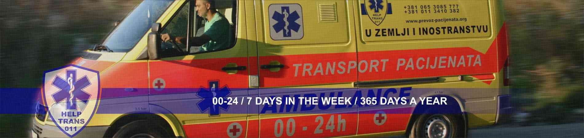 Medical transport - Help Trans 011 | Patient transport - Help Trans 011